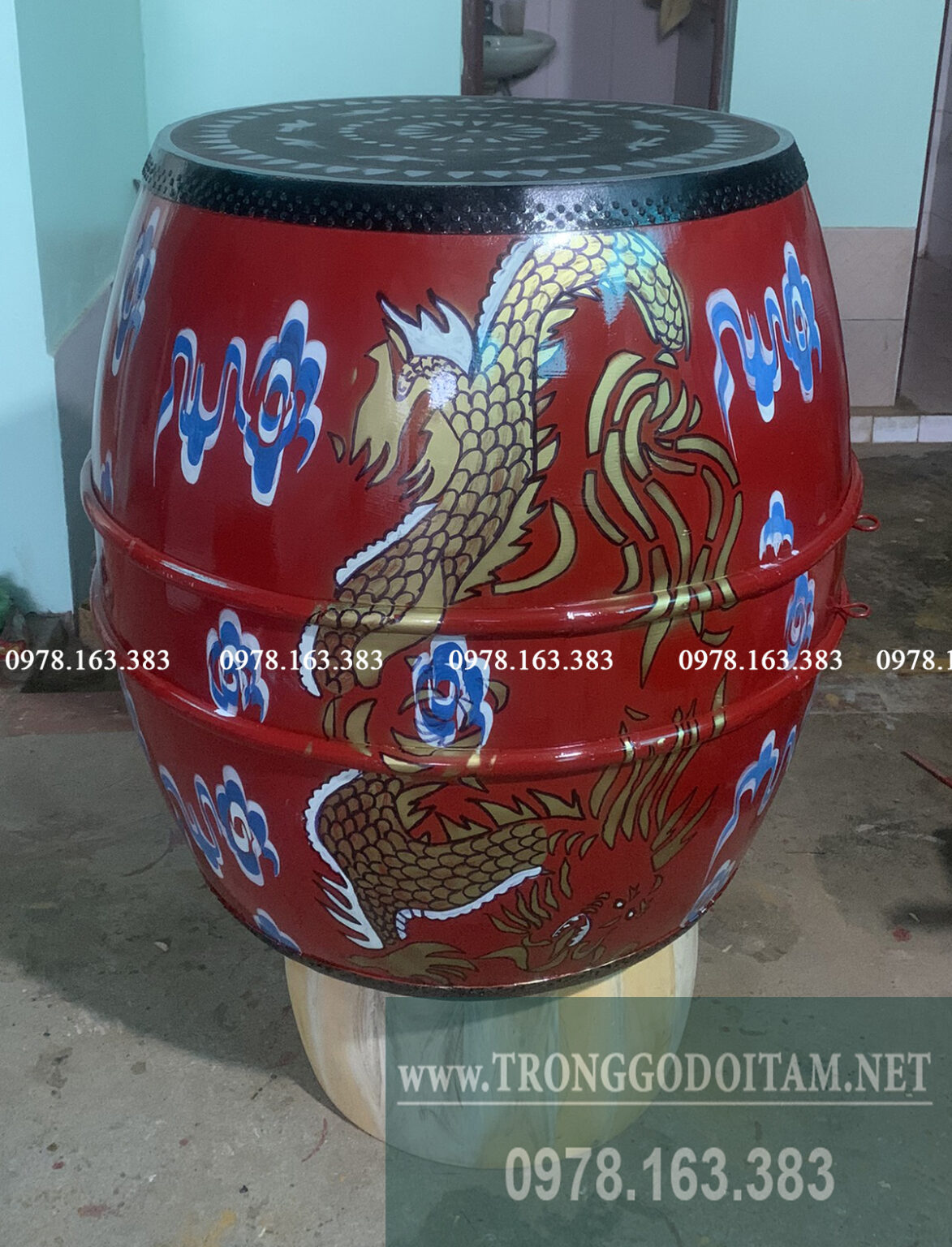 XƯỞNG SẢN XUẤT TRỐNG ĐÌNH CHÙA - LÀNG NGHỀ ĐỌI TAM